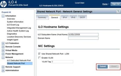 چگونه صفحه مدیریت iLO و پسورد iLO 4 را ریست کنیم؟ - آوش افزار